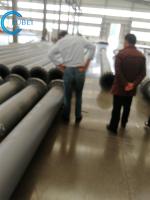China 11.8m/5.8m Unit Length Wear Resistant UHMWPE Pipe for 16inch Sand/Slurry Cutter Dredging for sale