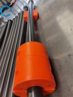 China Top- PU Foam Filled HDPE Pipe Floater with 35kg/Cub Inside PU Density and 8mm Out Shell for sale