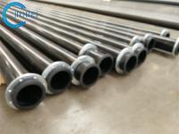 China Black Nonscaling Dredging UHMWPE Pipe Easy Installation for Mine Tailing Discharging for sale