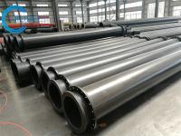 China Steel Flange Connection Heavy Duty UHMWPE Dredging Pipe for Sand/Slurry/Mud/Mine Tailing for sale