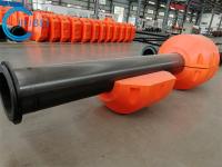 China Steel Flange Connection Heavy Duty UHMWPE Dredging Pipe for Sand/Slurry/Mud/Mine Tailing for sale
