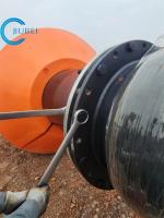 China Steel Flange Connection Heavy Duty UHMWPE Dredging Pipe for Sand/Slurry/Mud/Mine Tailing for sale