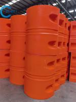 China 8mm Outer Shell High Buoyancy PU Foam Filling Pipe Floaters for Sand/Slurry Dredging for sale