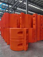 China 8mm Outer Shell High Buoyancy PU Foam Filling Pipe Floaters for Sand/Slurry Dredging for sale