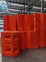 China 8mm Outer Shell High Buoyancy PU Foam Filling Pipe Floaters for Sand/Slurry Dredging for sale