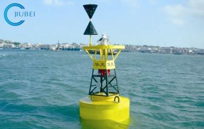 China 1800mm Height Rotational Moulded PE Navigation Buoys for Mooring Chains and Anchors for sale