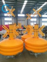 China 1800mm Height Rotational Moulded PE Navigation Buoys for Mooring Chains and Anchors for sale