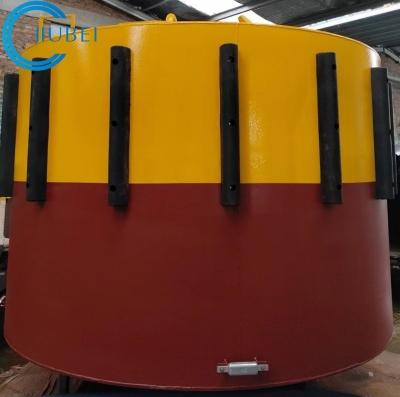 China JB4000 Mooring Chains and Anchors 4m Diameter Buoy with Stainless Steel Parts Included for sale