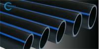 China 11.8m/5.8m Unit Length High Density Polyethylene HDPE Dredge Tube 16 Inches Diameter for sale