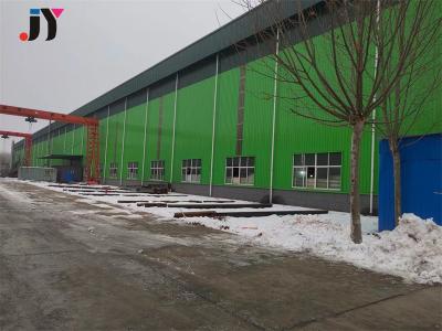 China Painted/Hot Galvanised Customized Prefab Building Steel Structure Q355b Warehouse for sale