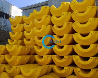 China Nuts and Washers Connection HDPE Pipe Floaters for Effective Dredge Pumping Operations for sale