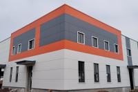 China Residential Wall Structure Prefabricated Metal Warehouse Building with Q235 Steel for sale