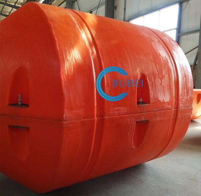 China High Buoyance Polyethylene Pontoon Foam Filled Pipe Floats for Marine Cylinder Dredge for sale