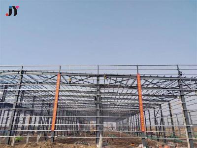 China Guide Site Installation H-Section Steel Easy Build Prefab Hangar for Shade Apartments for sale