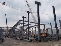 China Detachable Original Prefab Steel Structure Building Member Steel Column Easy Build for sale