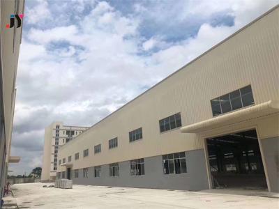 China Detachable Prefab Workshop Building Easy Build Steel Structure with Hot-Rolled Steel for sale