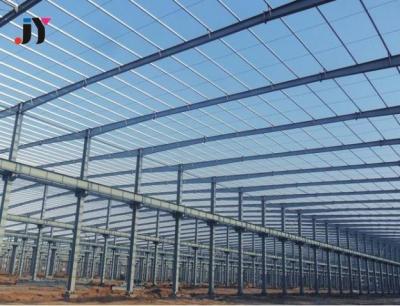 China JY169 H-Section Steel Metal Building Prefab Steel Structure Industrial Warehouse for sale