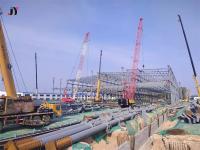 China Fast Construction Light Steel Structure Warehouse with 3D3s Design and H-Section Steel for sale