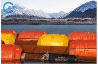 China DN500 Yellow/Orange Impact Resistant HDPE Pipe Float Collars for Cable/Dredging Pipeline for sale