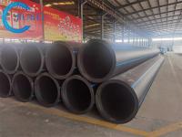 China PE100 HDPE Pipe for Water Supply/Fine Sand Dredging 11.8m/5.8m Length Flange/Butt Fusion Welding Connection for sale