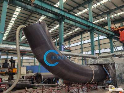 China Steel Flanges Connection PE 100 HDPE Tee/Elbow Pipe Fittings with Production Method for sale