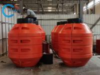 China Sale JB800 Floats for Dredging HDPE Pipe and 1200mm Length Marine Dredging Pipe Floaters for sale