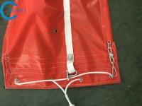 China ISO 9001 2008 Certified JB280 PVC Float Type Silt Curtain for Marine Pollution Control for sale