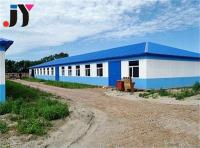 China 50-Year Life Span Prefabricated Cattle Farming Barn with Q235 Carbon Steel Structure for sale