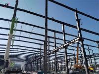 China Customized Steel Truss Prefabricated Warehouse Construction for Commercial Office Building for sale