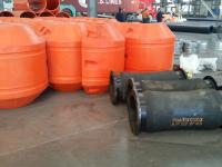 China 1200mm O.D. PE Plastic Buoy Hose Pipe Floater Pontoons Pipe Floats for Dredging Hose for sale
