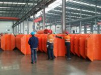 China 1200mm O.D. PE Plastic Buoy Hose Pipe Floater Pontoons Pipe Floats for Dredging Hose for sale