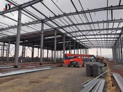 China Steel Column Member Industrial Steel Structure Warehouse for Drawing Design Pkpm Workshop for sale