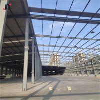 China 1% Tolearance GB Standard Prefabricated Warehouse Steel Structure for Building Design for sale