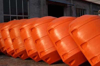 China Customized Request Pipe Floats for Houseboat Marine HDPE Dredging Floater Hard Buoys for sale