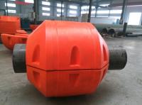China Customized Request Marine Floating Barrier Buoy Cylinder Type Boat Buoy Dredge Floater for sale