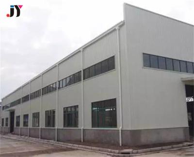 China Steel Column Member Prefabricated Storage Warehouse with Hot-Rolled Steel Frame Structure for sale