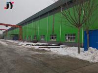 China Steel Column Member Prefabricated Storage Warehouse with Hot-Rolled Steel Frame Structure for sale