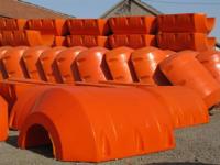 China Customization Offshore Dredging HDPE Plastic Pipe Floater Pontoon for Sand Sucker Machine for sale