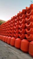 China 1200mm HDPE Dredging Pipe Floater for Environmentally Friendly Floating Length 1200mm for sale