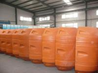 China 500*800mm Plastic Sand Discharge Dredging Pipeline with Bolts Connection and Yellow for sale