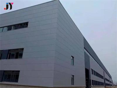 China 50m2 Size Q235 Carbon Structural Steel Prefabricated Steel Warehouse for Car Parking for sale