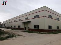China 50m2 Size Q235 Carbon Structural Steel Prefabricated Steel Warehouse for Car Parking for sale