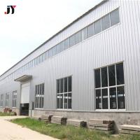 China 50m2 Size Q235 Carbon Structural Steel Prefabricated Steel Warehouse for Car Parking for sale