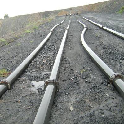 China Customized Request UHMWPE Tube Water Absorption ＜0.01% for Mining Tailing Discharging for sale