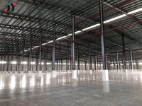 China 50m2 Prefabricated Light Steel Frame Car Showroom Warehouse with Fast Construction for sale