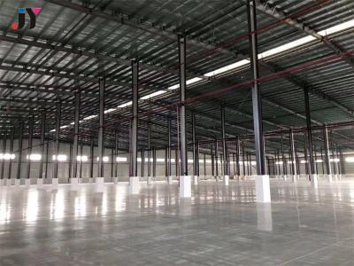 China 50m2 Prefabricated Light Steel Frame Car Showroom Warehouse with Fast Construction for sale