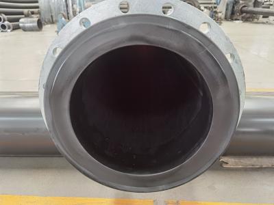 China Tensile Strength 30-40MPa UHMWPE Pipe High Pressure HDPE Tube for Sand Slurry Transport for sale