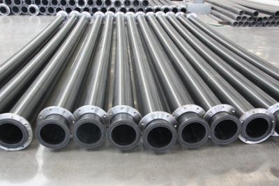 China 30-40MPa Tensile Strength Large Diameter UHMWPE Dredger Pipe with MDPE Plastic Floats for sale