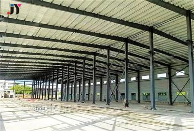 China 50 Years Life Span Light Weight Large Span Quick Build Steel Prefabricated Warehouse for sale
