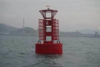 China JB1200 Solar Powered Mark/Navigation Buoys with United Lantern and Mooring Chains for sale